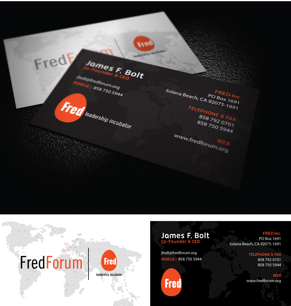 Leadership Business Card Design – Recognize